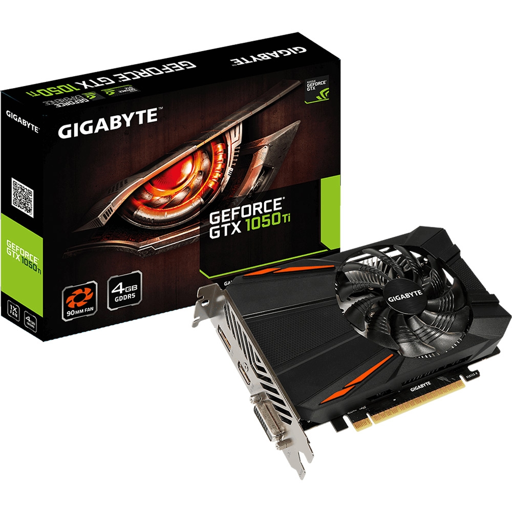 Vga Pci-e 4gb 128b Ddr5 Gtx1050ti Gigabyte Oc Hdmi/dvi
