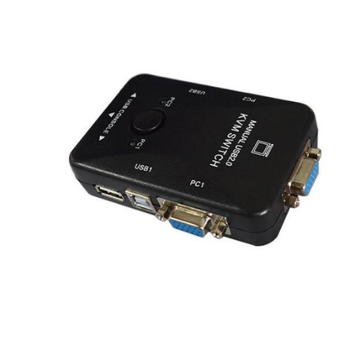 Server Switch 2p Usb Vga Kvm21ua Hub0019